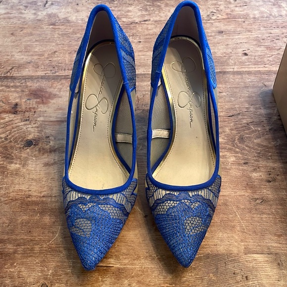 Jessica Simpson | Shoes | Jessica Simpson Lace Heel | Poshmark